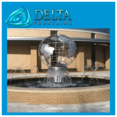 Smooth Bore Nozzle - Bronze Fountain Nozzle - Delta Fountains