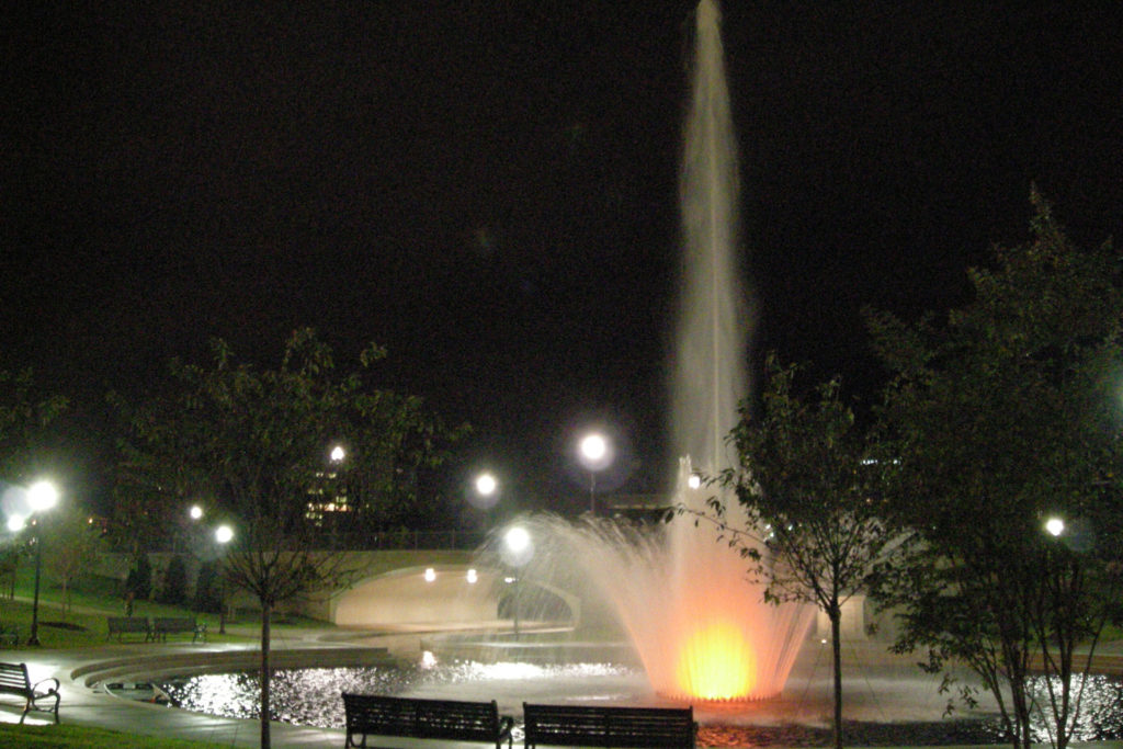 Big Spring Park Fountain Design - Delta Fountains