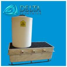 Custom Chemical Containment Sump - Delta Fountains