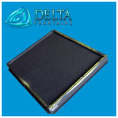 Diamond Plate Hatch - Fountain Vaults & Hatches - Delta Fountains