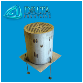 Pop Jet Discharge Sump Assembly - Pop Jet Fountains - Delta Fountains