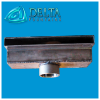 Custom Sidewall Overflows - Fountain Drains - Delta Fountains