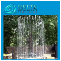 Finger Jet Smooth Bore Nozzle - Spray Ring Nozzles - Delta Fountains