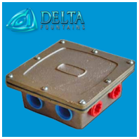 Junction Box for Underwater Fountain Applications - Delta Fountains