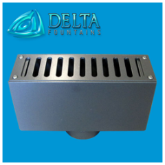 Custom Sidewall Overflows - Fountain Drains - Delta Fountains