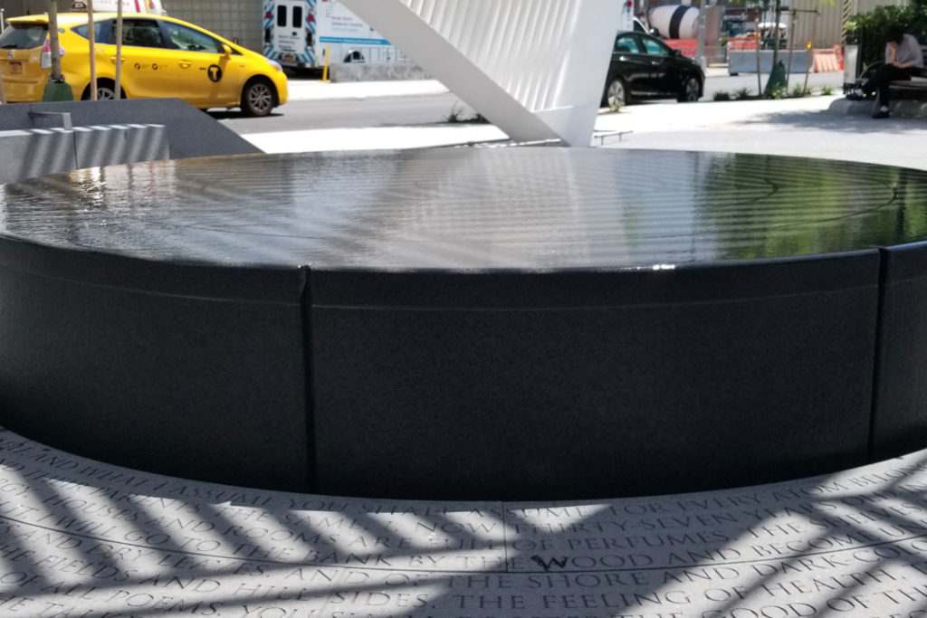 NYC AIDS Memorial | Memorial Water Designer | Delta Fountains
