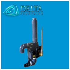 Pop Jet Assembly with Foam Jet Nozzle - Delta Fountains