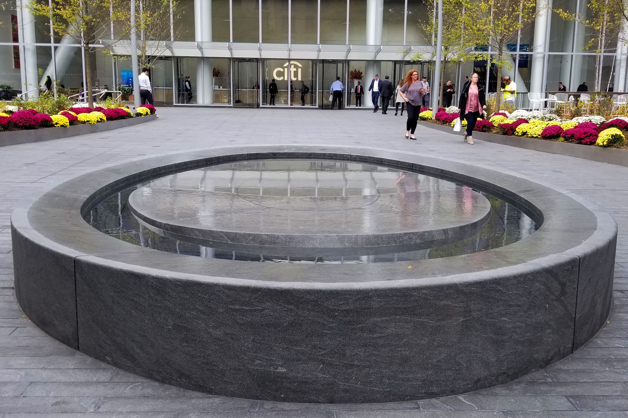 388 Greenwich St NY Citi Group | Delta Fountains Courtyard Fountain