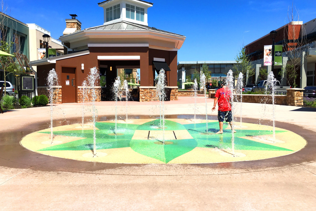 The Shops at Perry Crossing - Interactive Fountain - Delta Fountains