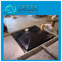 Sliding Door Vault Hatch - Fountain Vaults - Delta Fountains