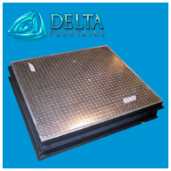 Subterranean Fiberglass Vaults & Entry Hatches - Delta Fountains