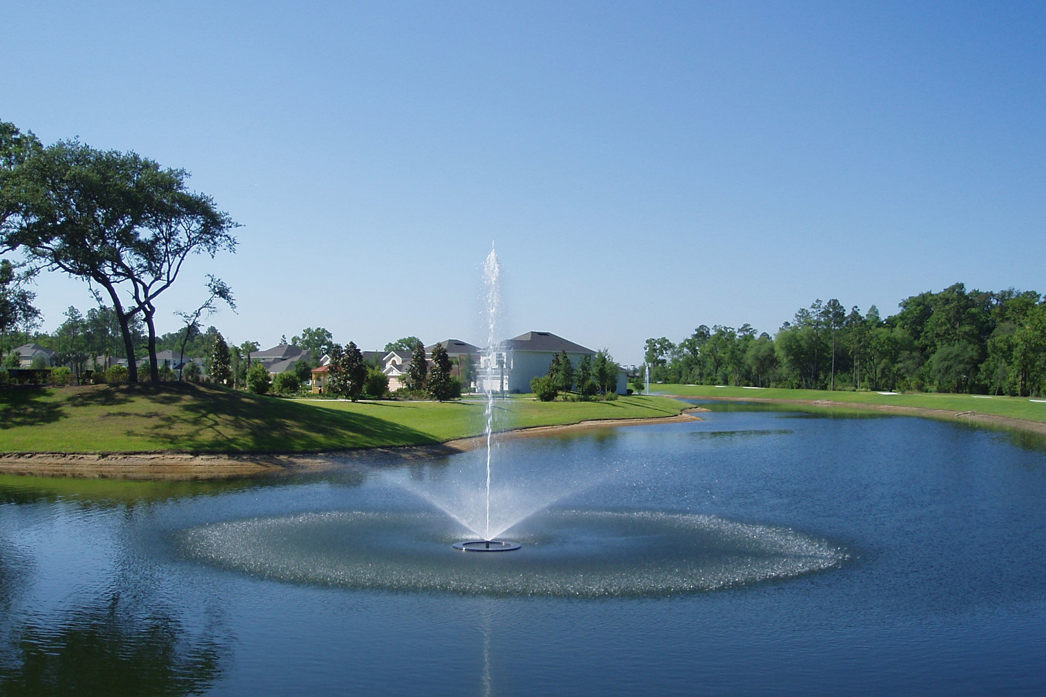 Vari-Jet Fountains for Ponds and Lakes - Delta Fountains
