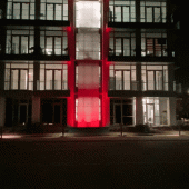 Hearst Tower Lobby Water Wall - Delta Fountains