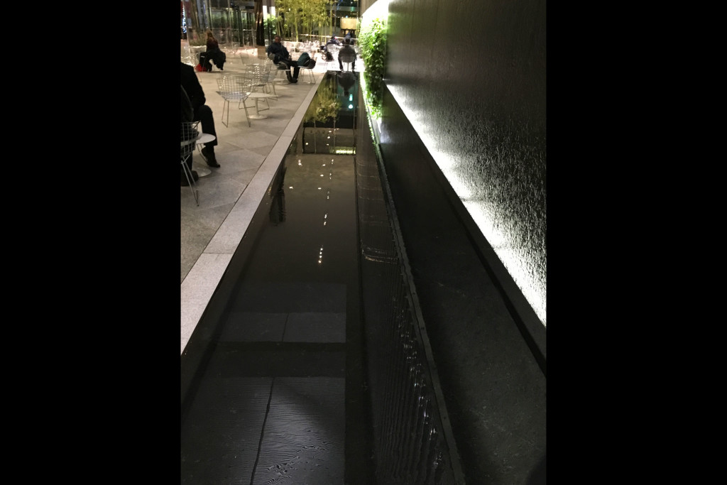 Park Avenue Plaza - Water Wall Designer - Delta Fountains